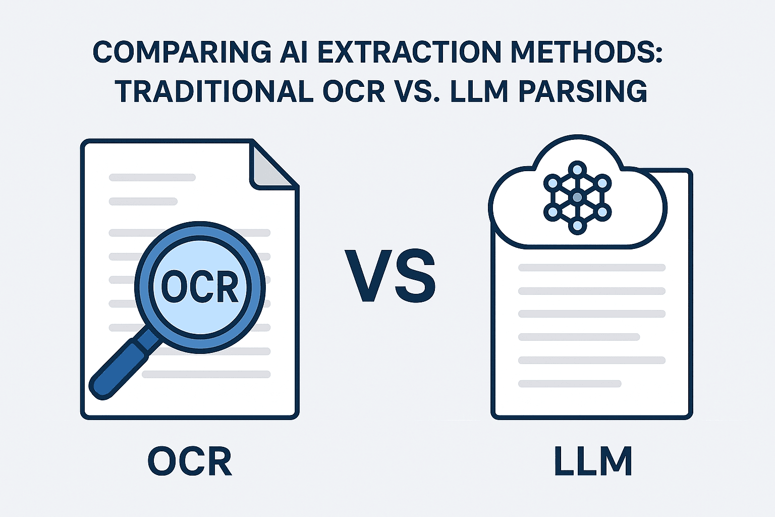 Comparing AI Extraction Methods: Traditional OCR vs. LLM Parsing